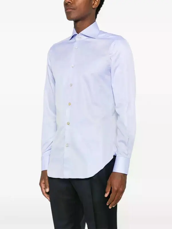 Kiton Vertical-stripe Shirt