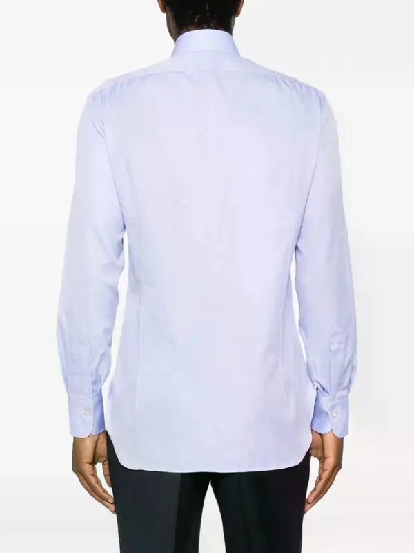 Kiton Vertical-stripe Shirt