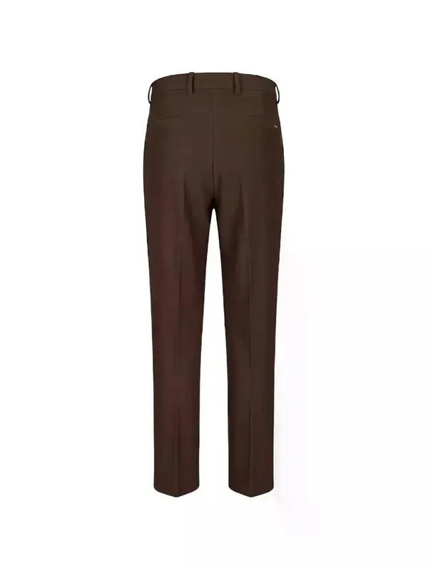 Seventy Textured Pressed-crease Trousers