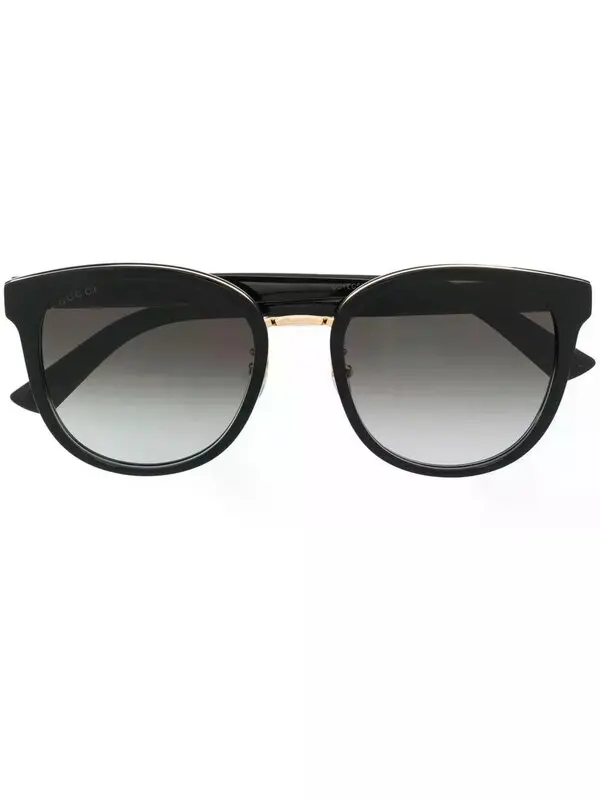 Gucci Round-frame Sunglasses - Black