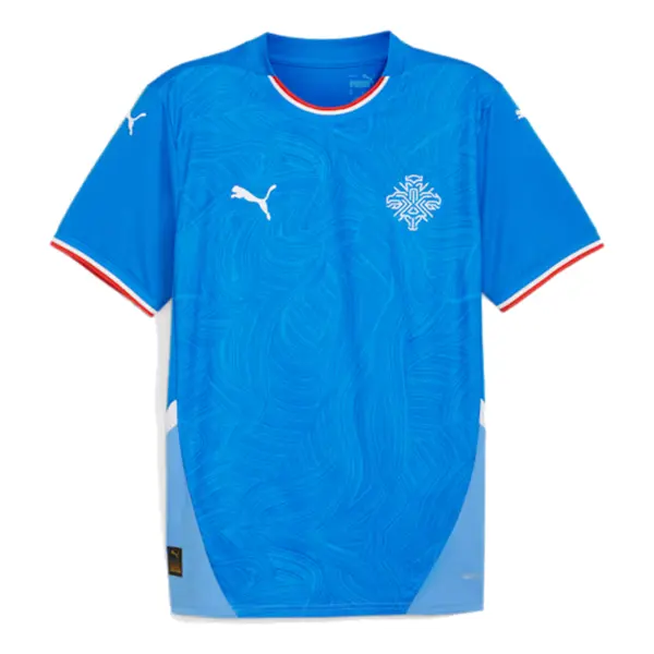 PUMA Iceland 24 Replica Home Soccer Jersey - Blue