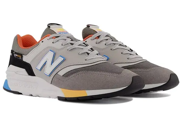 NEW BALANCE 997h Cordura Sneakers - Grey/blue/yellow