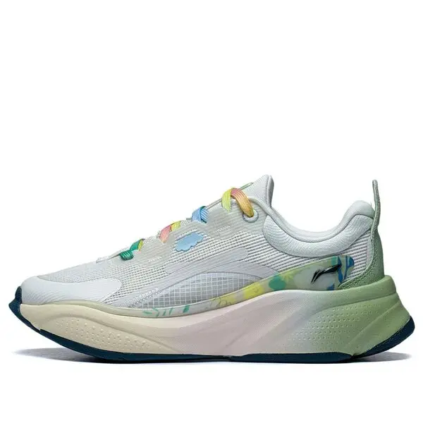 LI-NING Soft 'grey Green' Aglt052-8 Sneakers - Grey/green