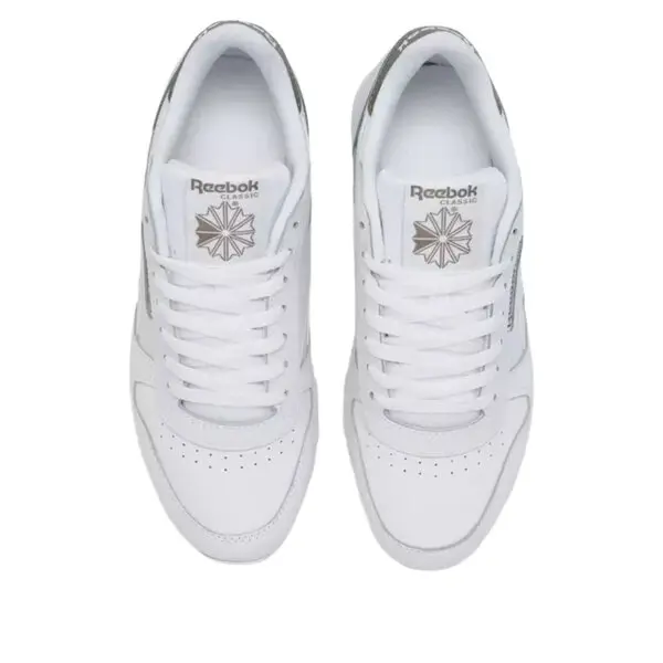 REEBOK Classic Leather Sneakers - White/gritty Grey