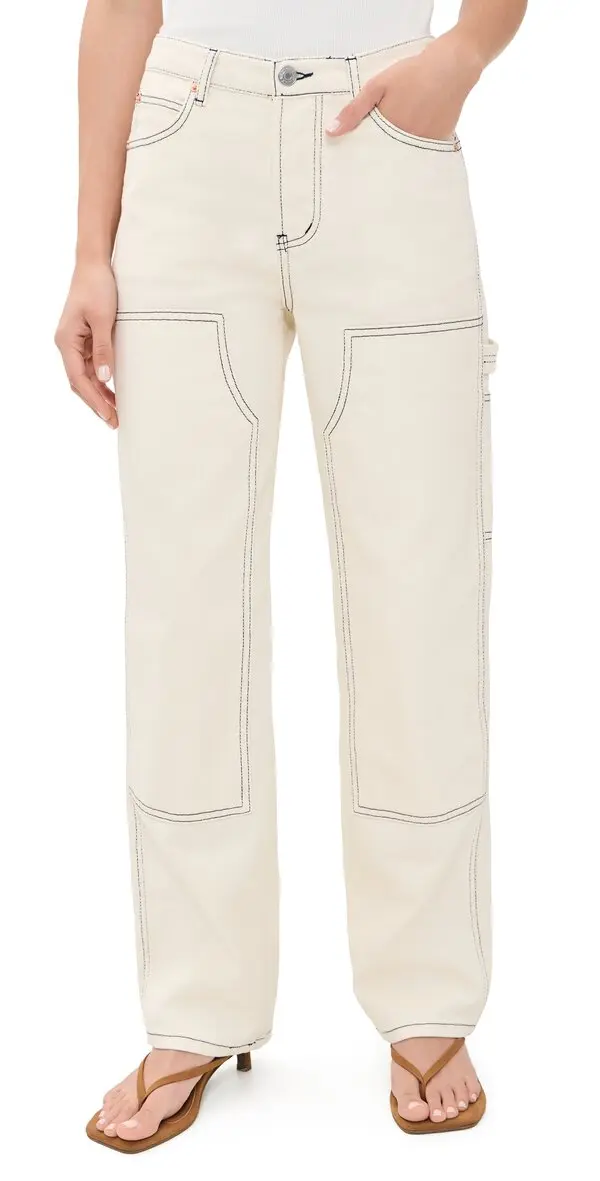 PARKE Carpenter Jeans - Cream