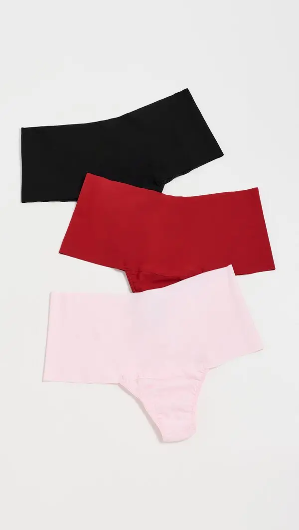 Hanky Panky Breathesoft High Rise Thongs 3 Pack