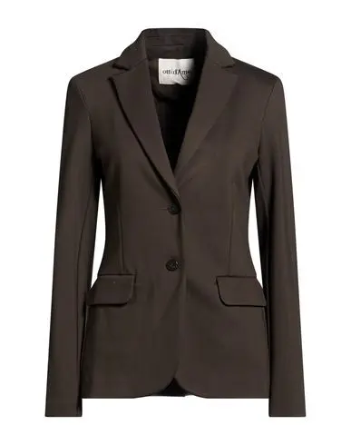 OTTOD'AME Single-breasted Blazer - Brown