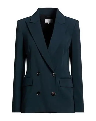 Patrizia Pepe Double-breasted Blazer In Midnight