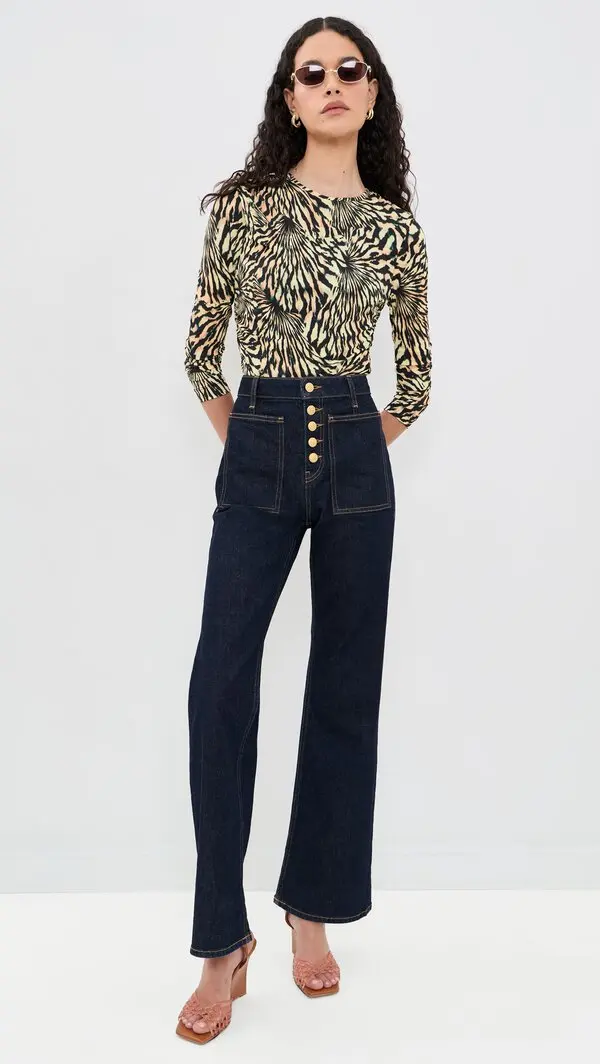 Ulla Johnson Paradis Ruched Top
