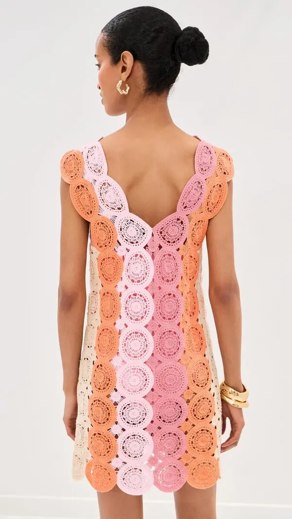 LE BOP Livia Mini Dress - Pink Multi