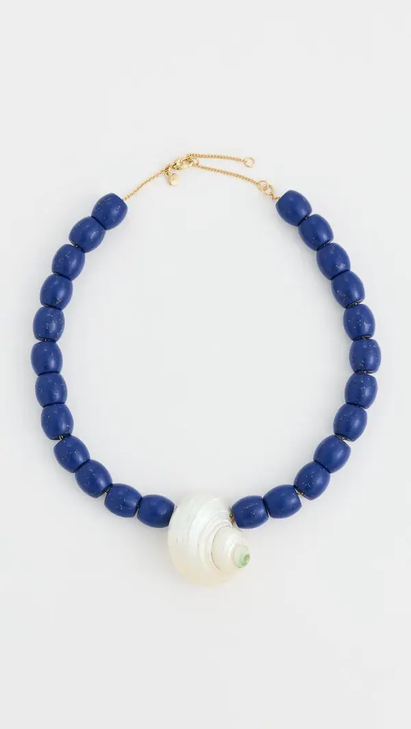 Madewell Oversized Seashell Pendant Necklace