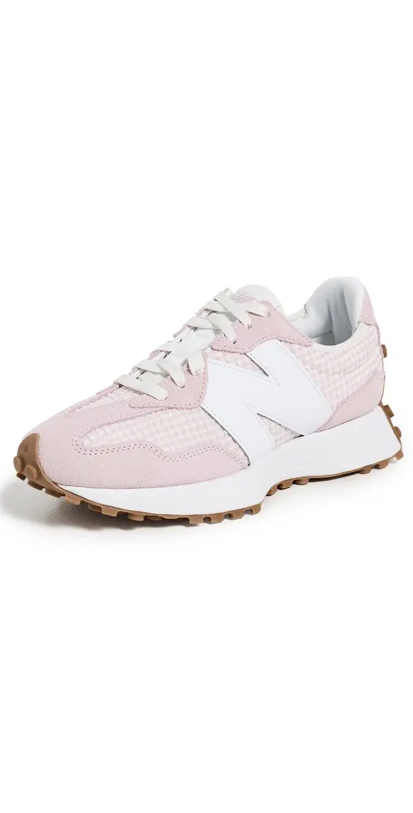 NEW BALANCE 327 Sneakers - Pink/white