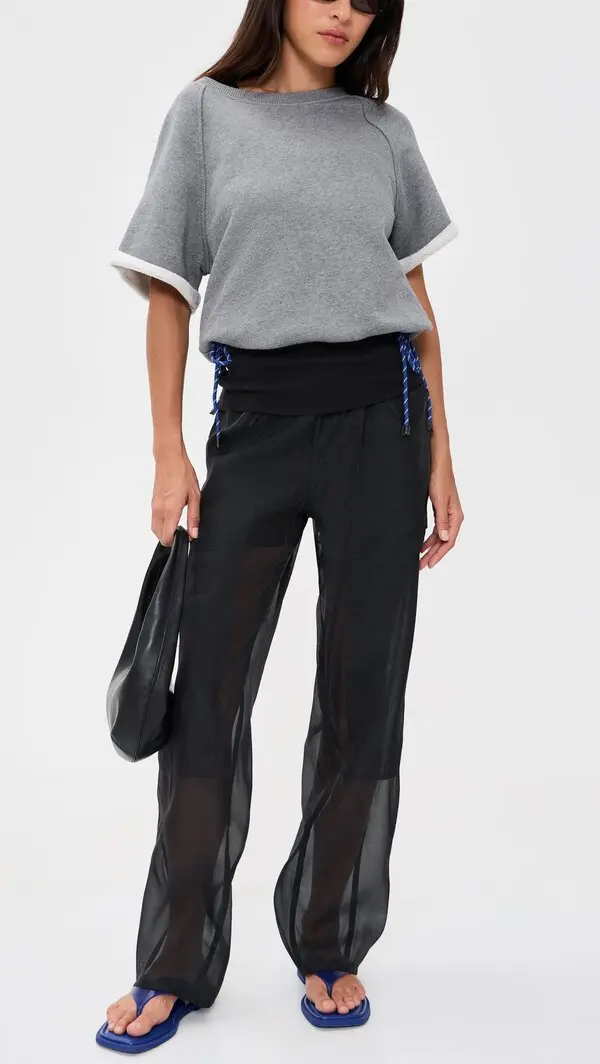 Rag & Bone Atlas Organza Wide Leg Pants