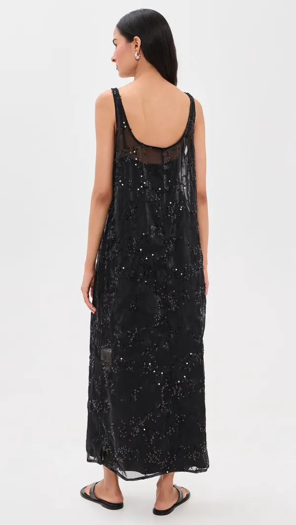 VRG GRL Sequin Midi Dress