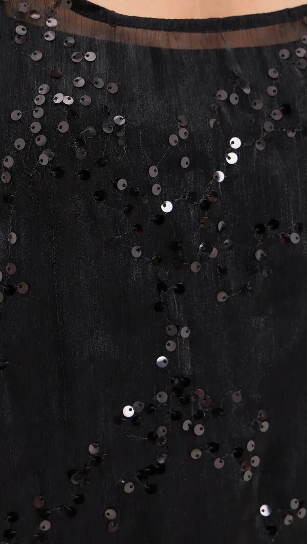 VRG GRL Sequin Midi Dress
