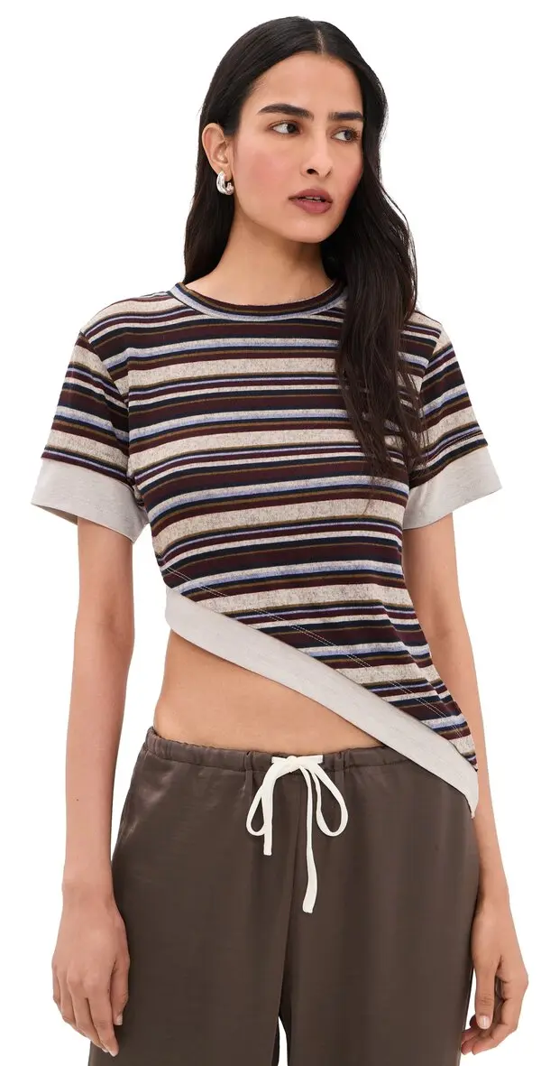Lioness Apex Tee - Vintage Stripe