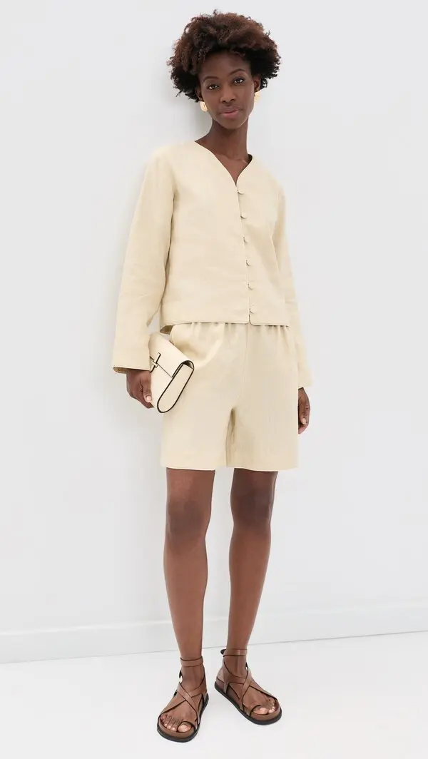 Posse Lucia Linen Shorts
