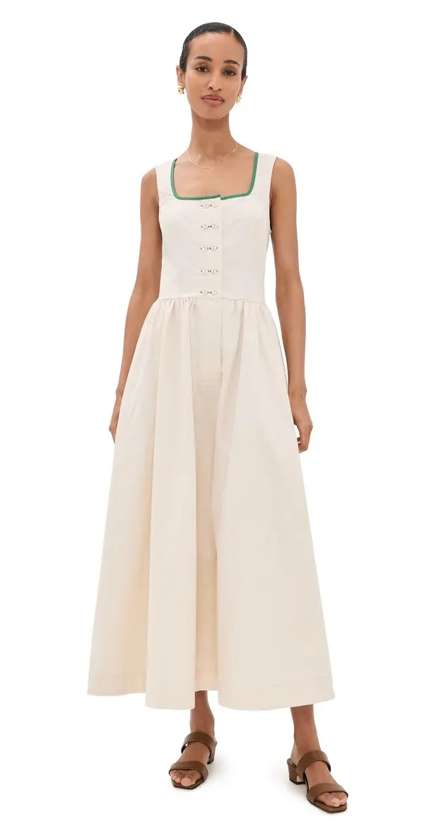 VRG GRL Reese Midi Dress - Cream