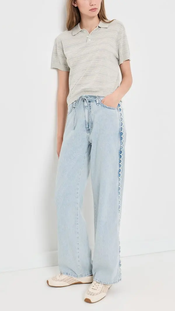 Rag & Bone Featherweight Phoebe Drawstring Jeans