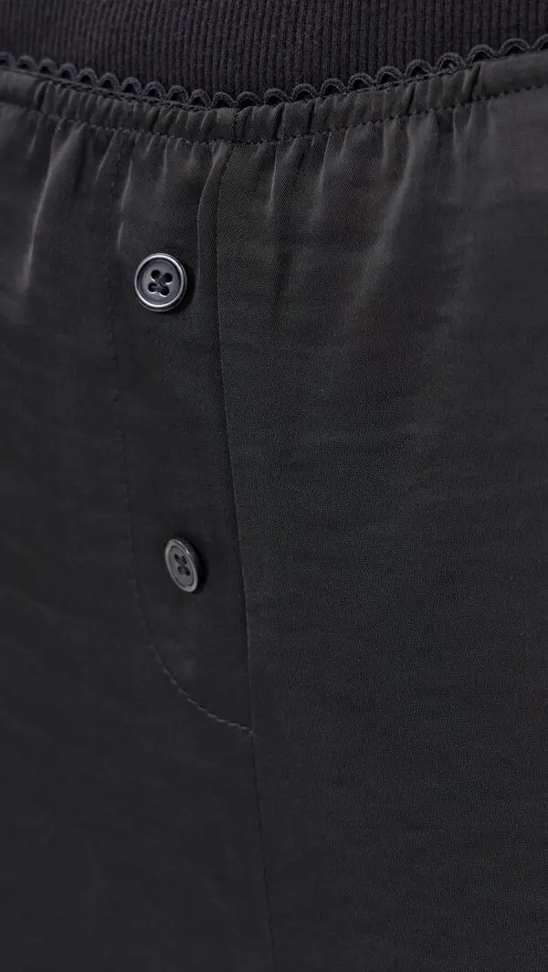 Lioness In Bloom Pants - Noir