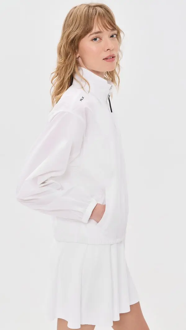 Rlx Ralph Lauren Mock Neck Windbreaker