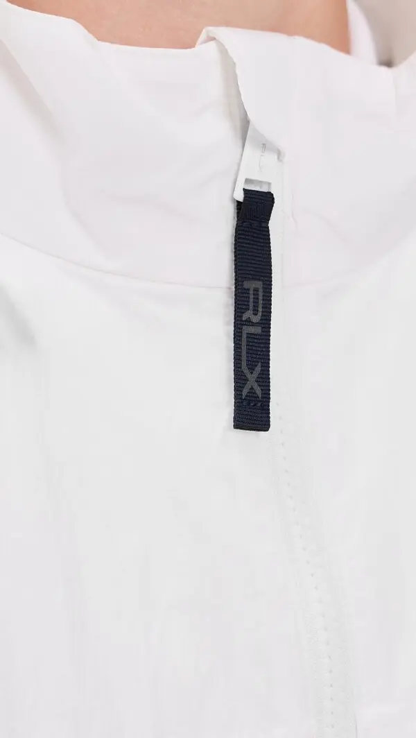 Rlx Ralph Lauren Mock Neck Windbreaker