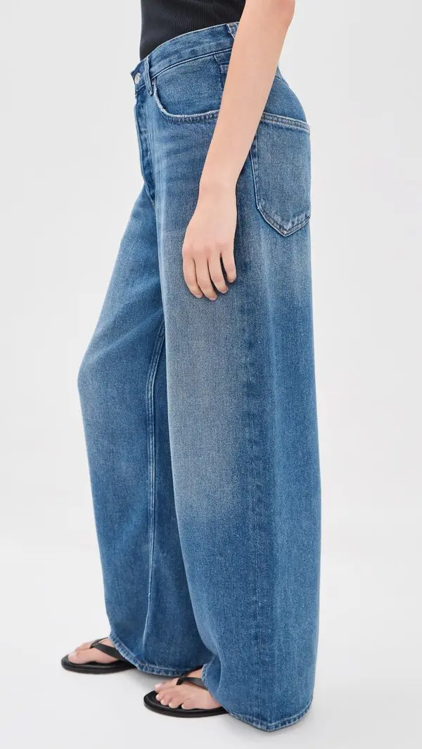 AGOLDE Rounded Baggy Jeans - Expression