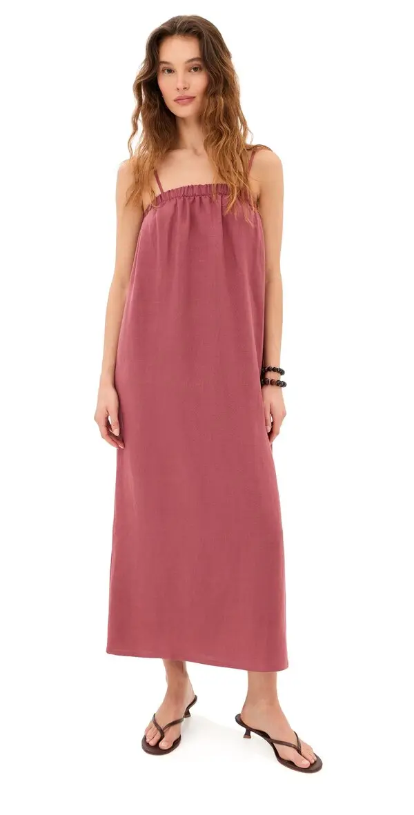 LE BOP Camille Maxi Dress - Marsala