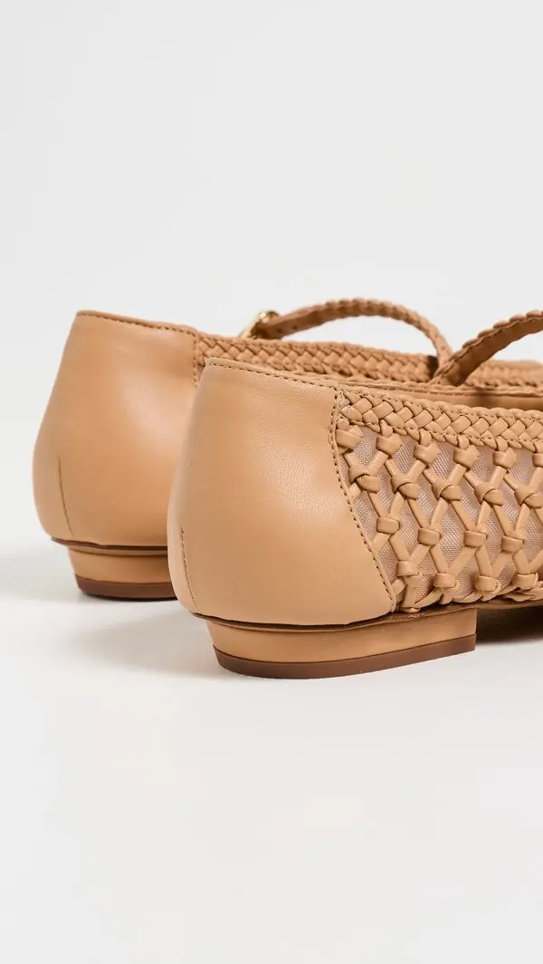 Ulla Johnson Gracie Hand-knotted Ballet Flats