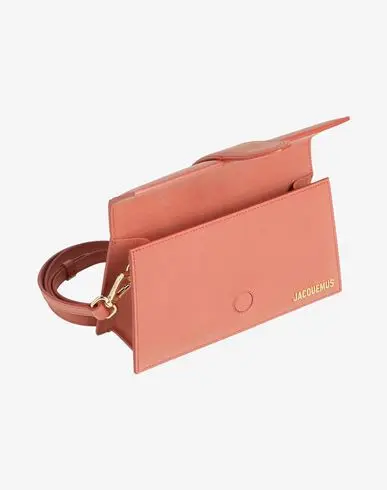 Jacquemus Il Grande Bambino Handbag In Cowhide - Brown