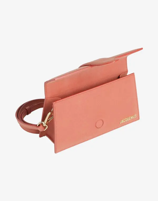 Jacquemus Il Grande Bambino Handbag In Cowhide - Brown