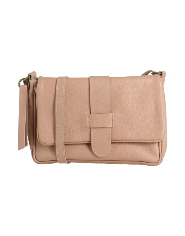 CORSIA Leather Cross-body Bag - Pink