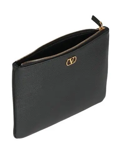 Valentino Garavani Pebbled-leather Clutch