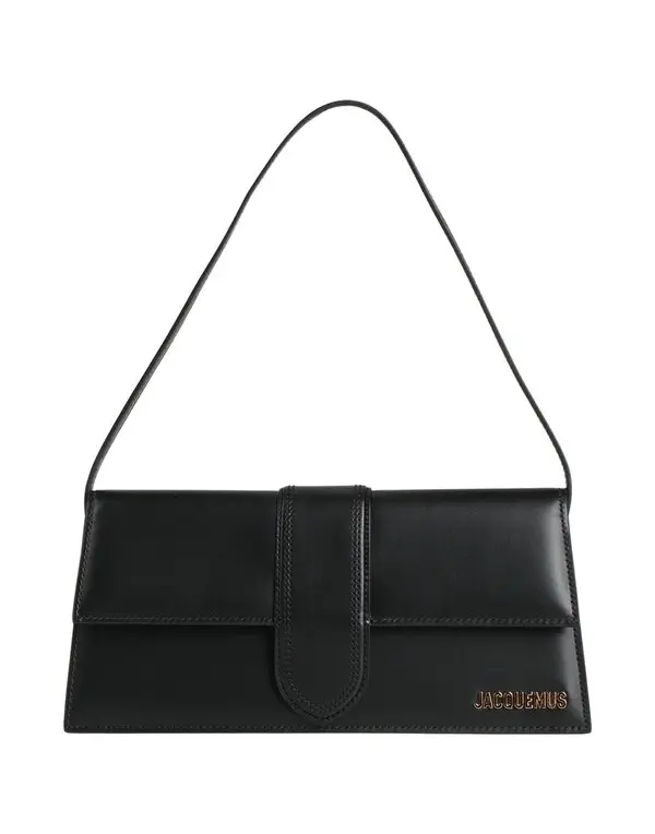 Jacquemus Il Bambino Lungo Handbag In Calfskin - Black