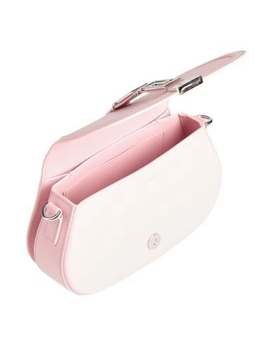 Versace Cross-body Bag In Calfskin And Lambskin - Pink