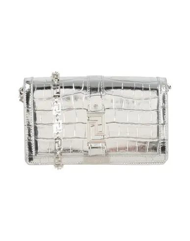 Versace Crossbody Wallet Calfskin - Silver