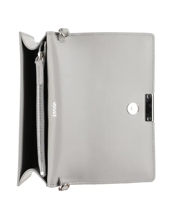 Versace Crossbody Wallet In Calfskin