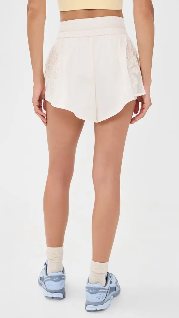Free People Wild Bloom Shorts
