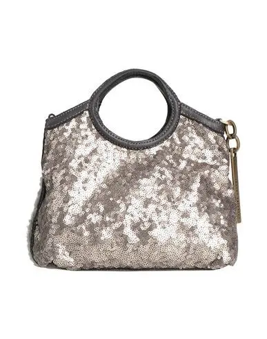 CATERINA LUCCHI Gold Handbag Bronze Cow Leather - Yellow