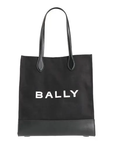 Bally Shoulder Bag Textile Fibers - Black