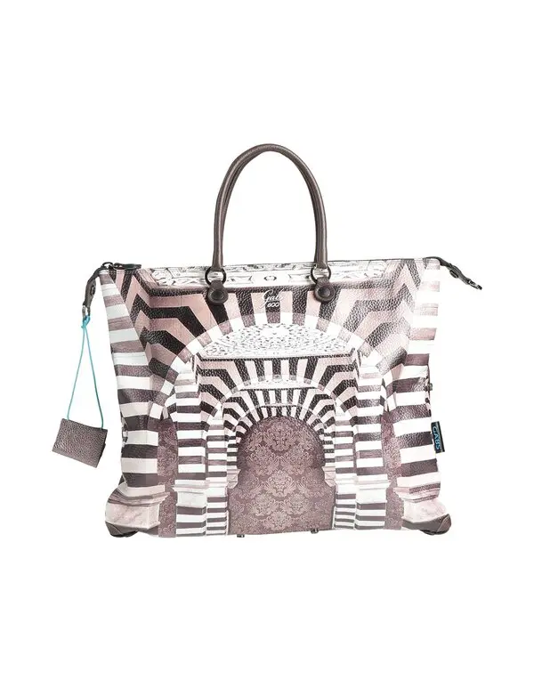 GABS Dark Calfskin Maxi Shopper Bag - Brown