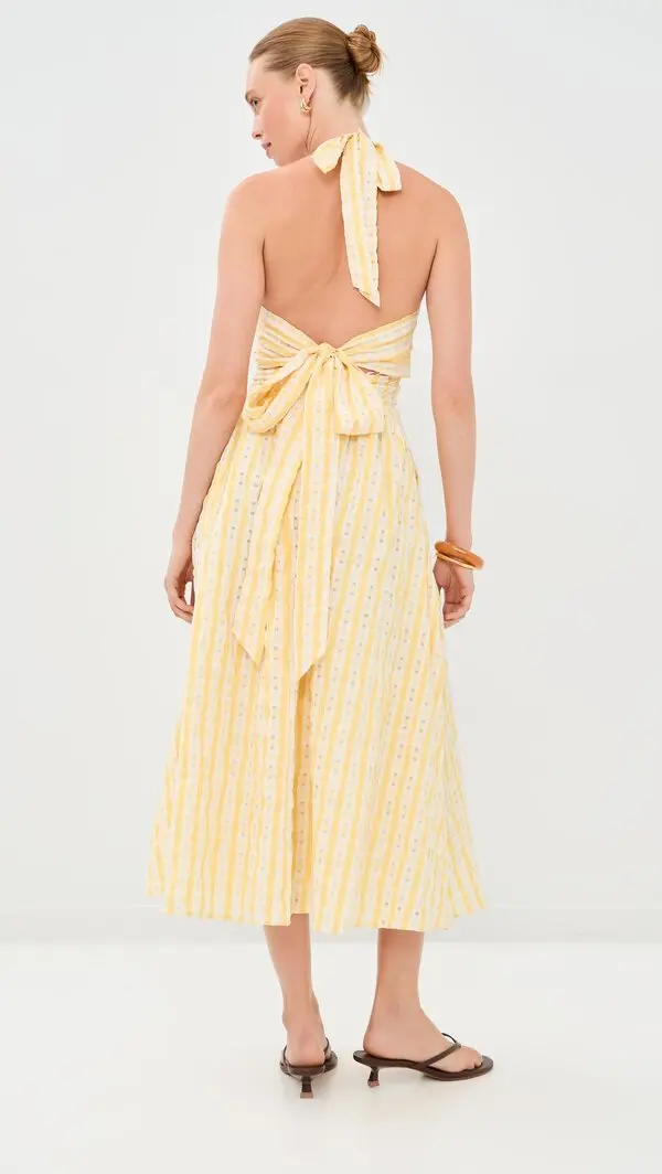Rosie Assoulin In The Name Of Love" Halterneck Maxi Dress