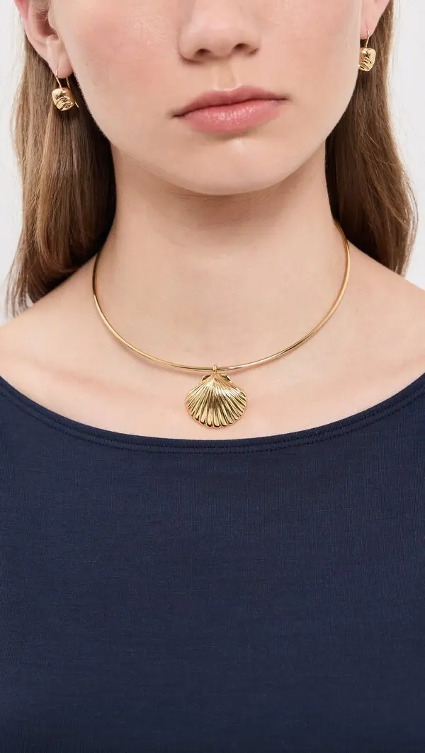 Madewell Shell Wire Collar Necklace