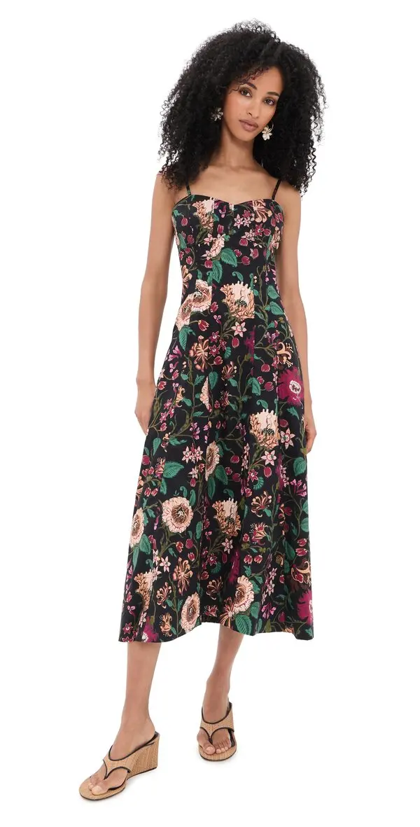 Ulla Johnson Fiora Cotton Dress - Dahlia