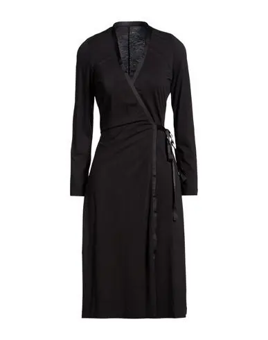 Majestic Filatures Midi Dress Size Lyocell, Organic Cotton - Black