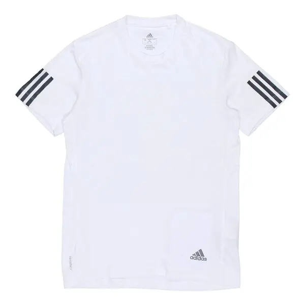 Adidas Run It Tee Soft Running Short-sleeve Tee - White