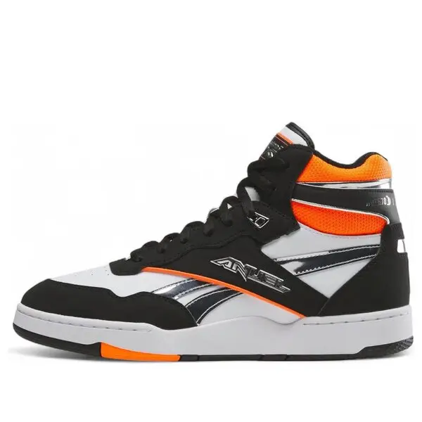 REEBOK Bb 4000 Ii Mid Retro Sneakers - Black/white/chrome