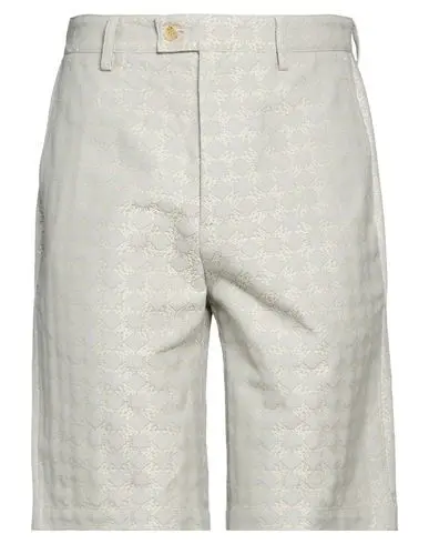 Amiri Jacquard Logo-print High Waisted Shorts - Blue