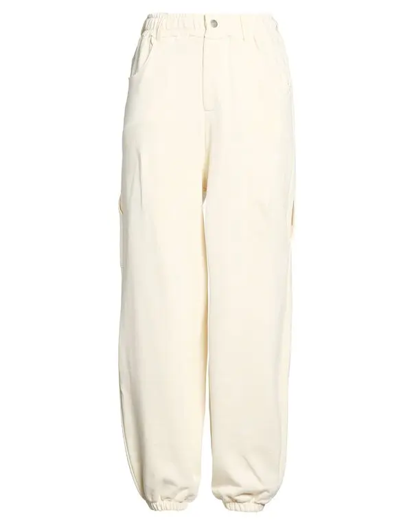 DISCLAIMER Cotton Track Pants - White
