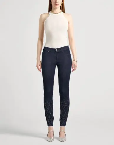 Versace Embellished Skinny Jeans